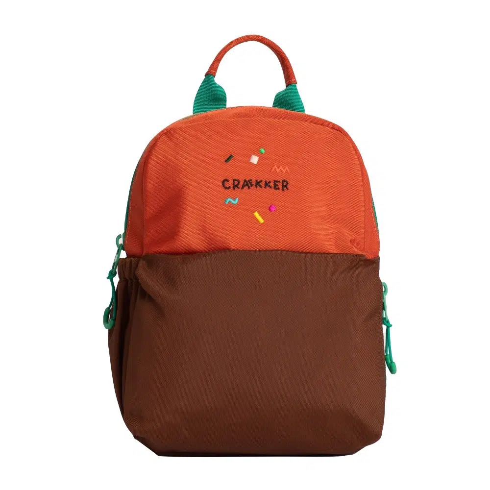 Mini Kinderrucksack "Rooky", Choco-Orange - The Family Circle